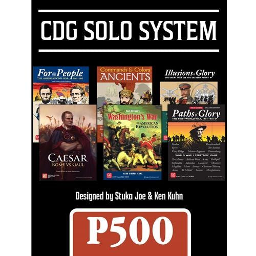 CDG Solo System – Entoyment Wargaming and Hobby Centre