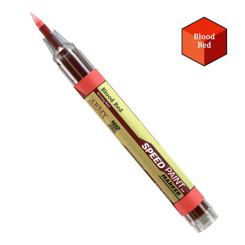 Blood Red - Speedpaint Marker – Entoyment Wargaming and Hobby Centre