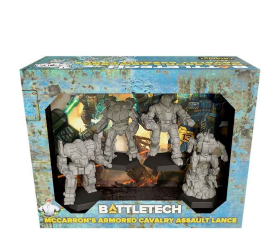 BattleTech: McCarrons Armored Cavalry Assault Lance – Entoyment ...