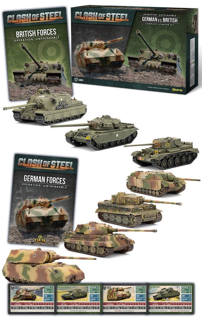 Clash of Steel Starter Set: German vs British – Entoyment Wargaming and ...