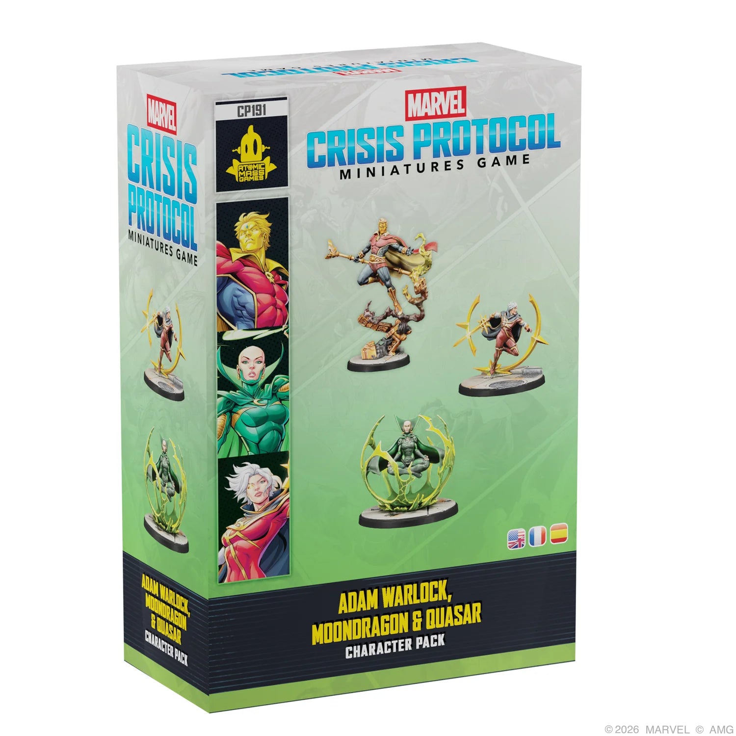 ADAM WARLOCK, MOONDRAGON, QUASAR CHARACTER PACK – Entoyment Wargaming ...
