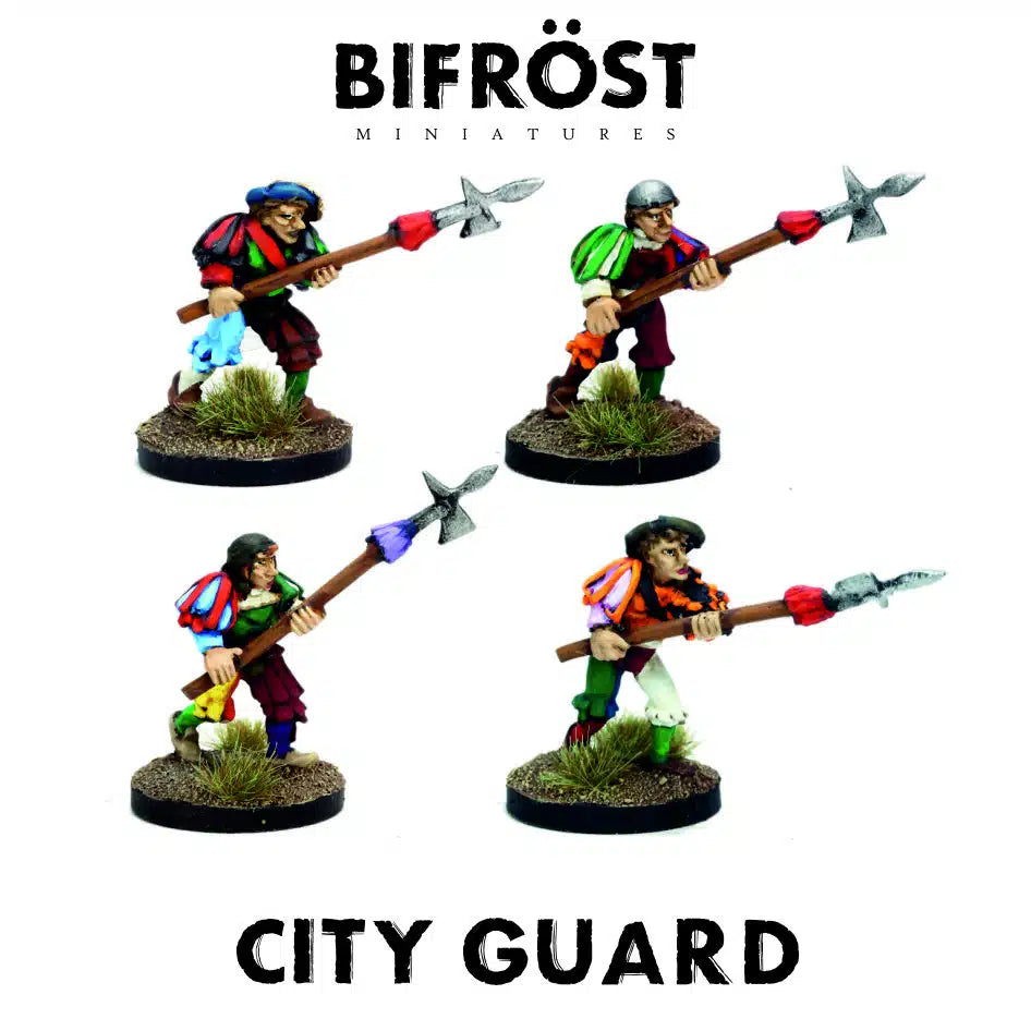Human City Guard - Halberd Pack B – Entoyment Wargaming and Hobby Centre