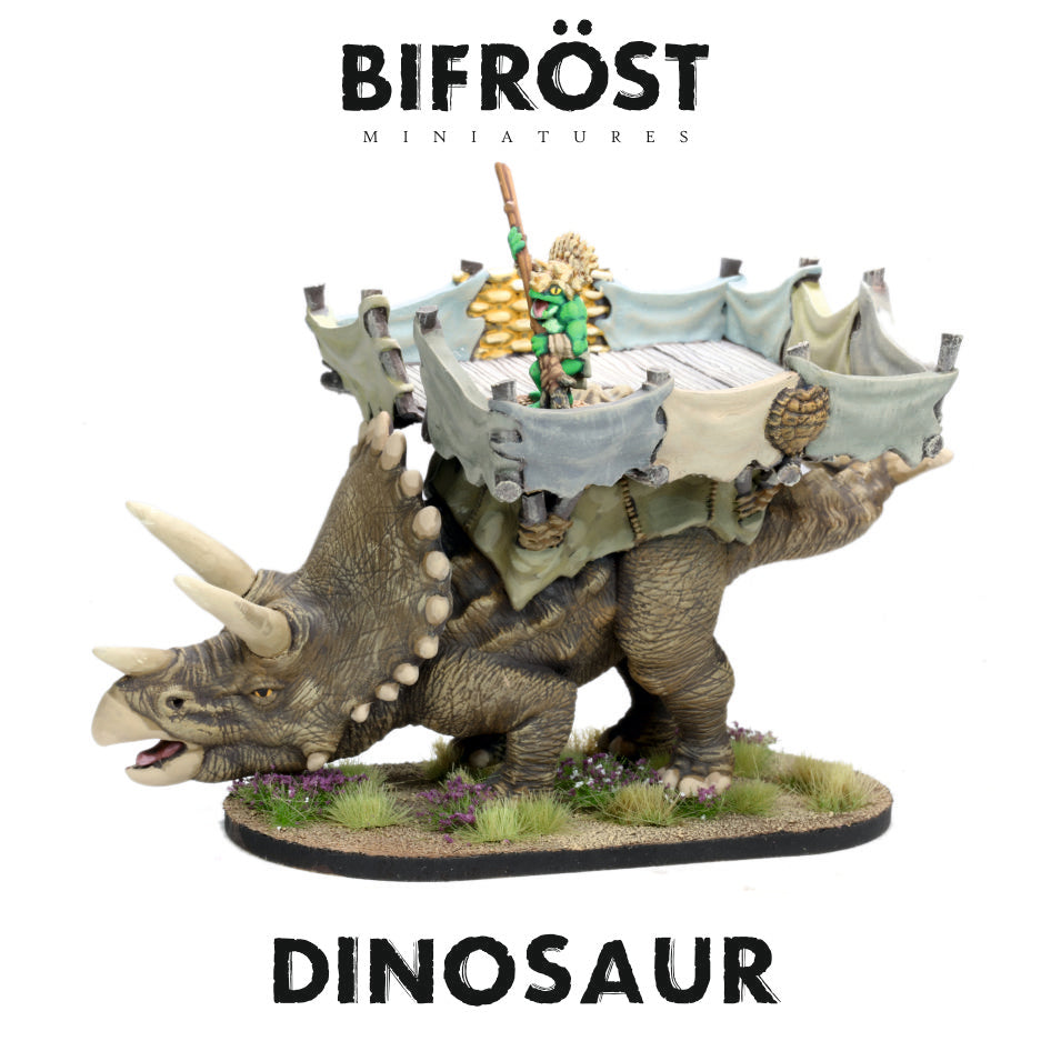 Dinosaur with Howdah – Entoyment Wargaming and Hobby Centre