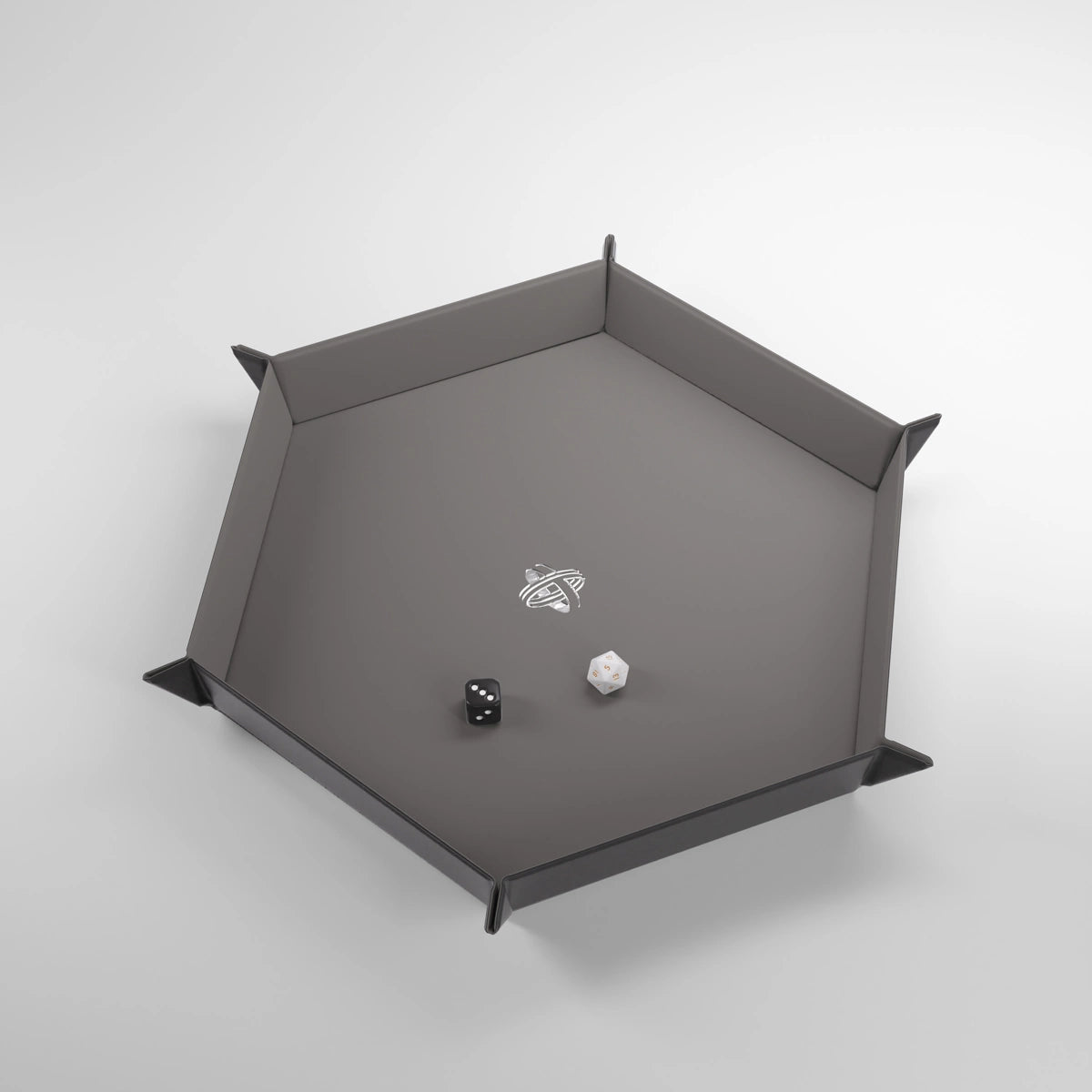 Gamegenic Magnetic Dice Tray Hexagonal (Black/Grey) – Entoyment ...