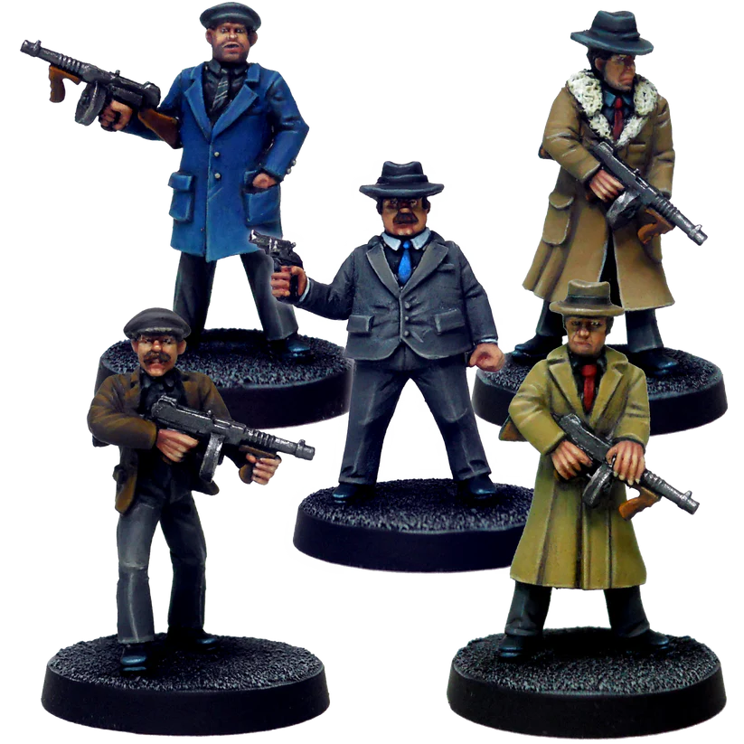 DEAL 210 Mobsters (5) – Entoyment Wargaming and Hobby Centre