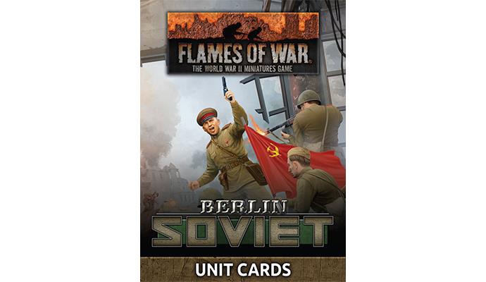 FW274U Berlin: Soviet Unit Cards – Entoyment Wargaming and Hobby Centre