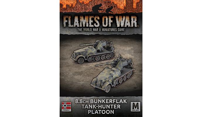 GBX187: 8.8cm Bunkerflak Tank-Hunter Platoon – Entoyment Wargaming and ...