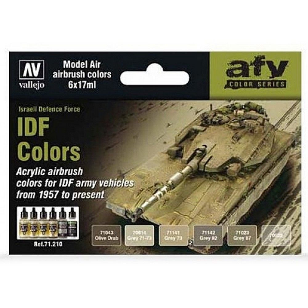 IDF Colors Paint Set – Entoyment Wargaming and Hobby Centre