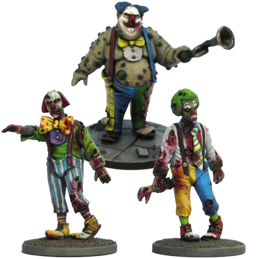 DEAL 483 Zombie Clowns (3) – Entoyment Wargaming and Hobby Centre