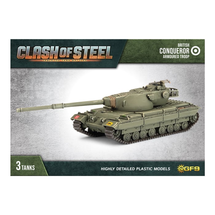 Conqueror Heavy Tank Troop – Entoyment Wargaming and Hobby Centre