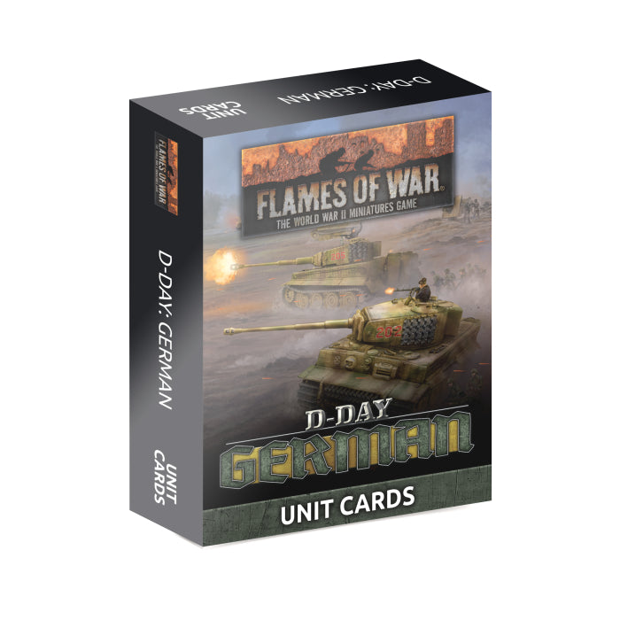 FW263U D-Day: German Unit Cards – Entoyment Wargaming and Hobby Centre