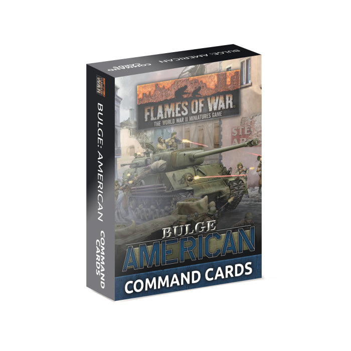 FW270C Bulge: American Command Cards – Entoyment Wargaming and Hobby Centre