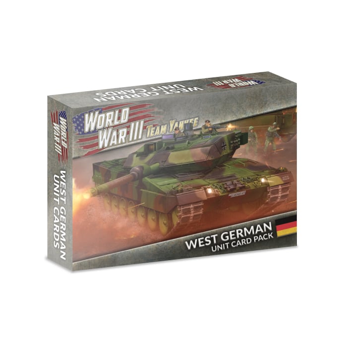 WW3-05U: West German Unit Cards – Entoyment Wargaming and Hobby Centre